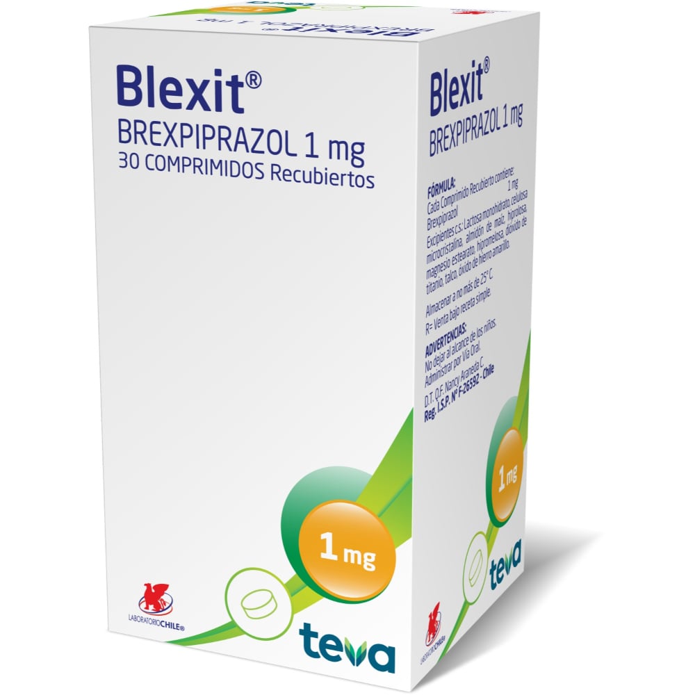 Blexit 1 mg 30 Comprimidos | Farmacias Ahumada
