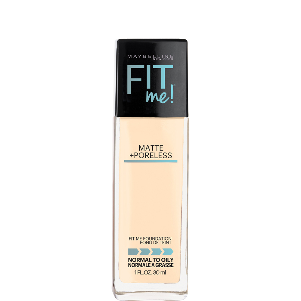 Maybelline Base Fit Me Matte 110 Porcelain x 1 Unidad | Farmacias Ahumada