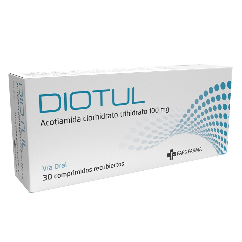 Diotul 100 mg x 30 Comprimidos Recubiertos | Farmacias Ahumada