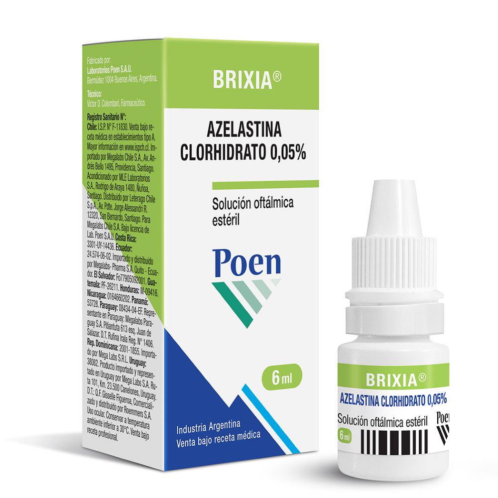 Brixia 0,05 % x 6 mL Solución Oftálmica | Farmacias Ahumada