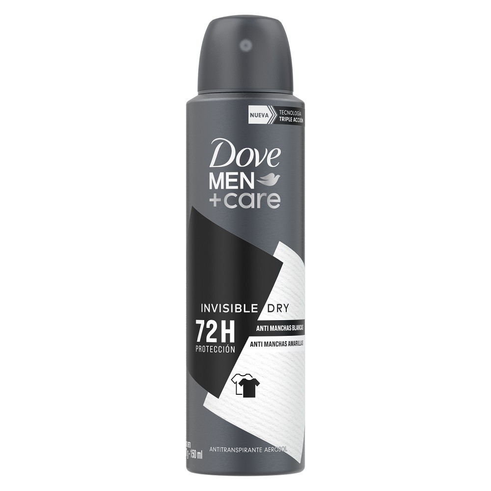 Desodorante Dove Men Care Spray Invisible Dry 150 mL | Farmacias Ahumada