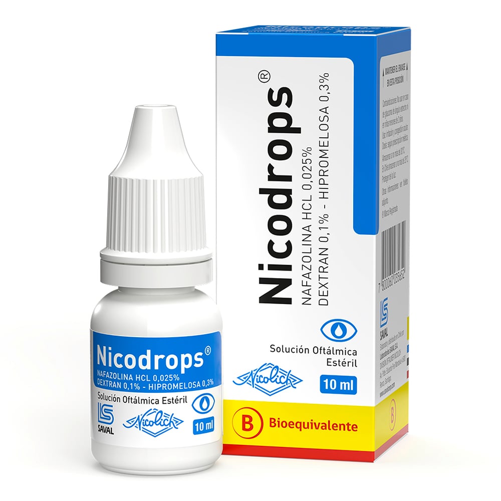 Nico Drops x 10 mL | Solución oftálmica