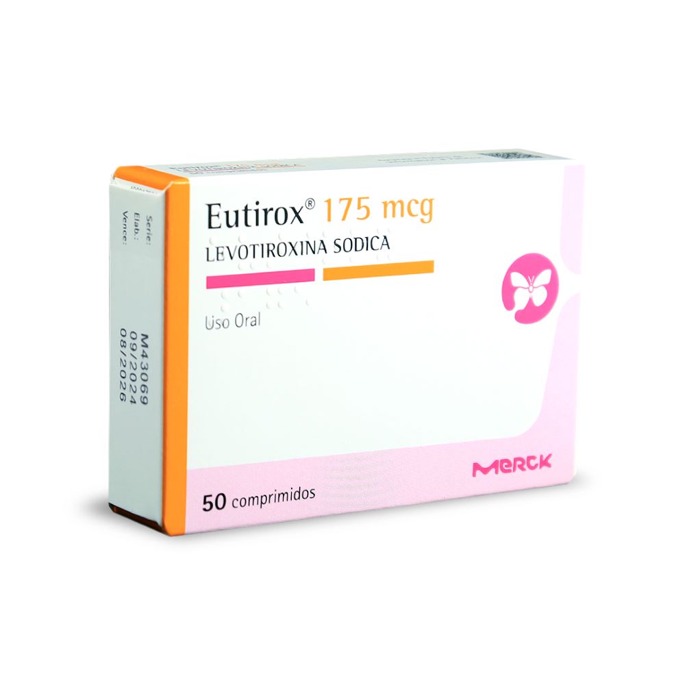 Eutirox 175 mcg x 50 Comprimidos | Farmacias Ahumada