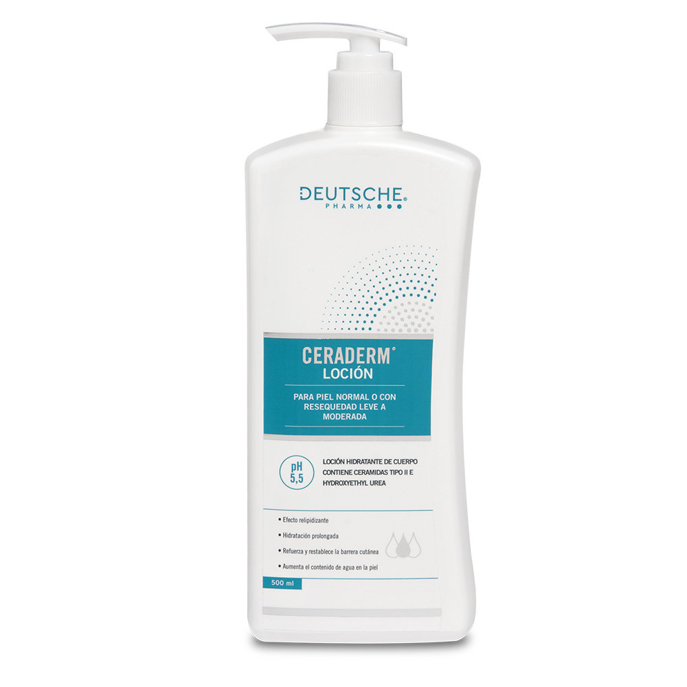 Ceraderm Locion Corporal 500 Ml | Farmacias Ahumada