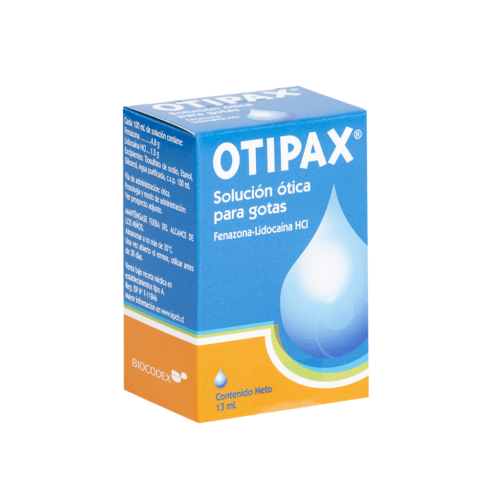 Otipax x 15 mL Solución Para Gotas Oticas | Farmacias Ahumada