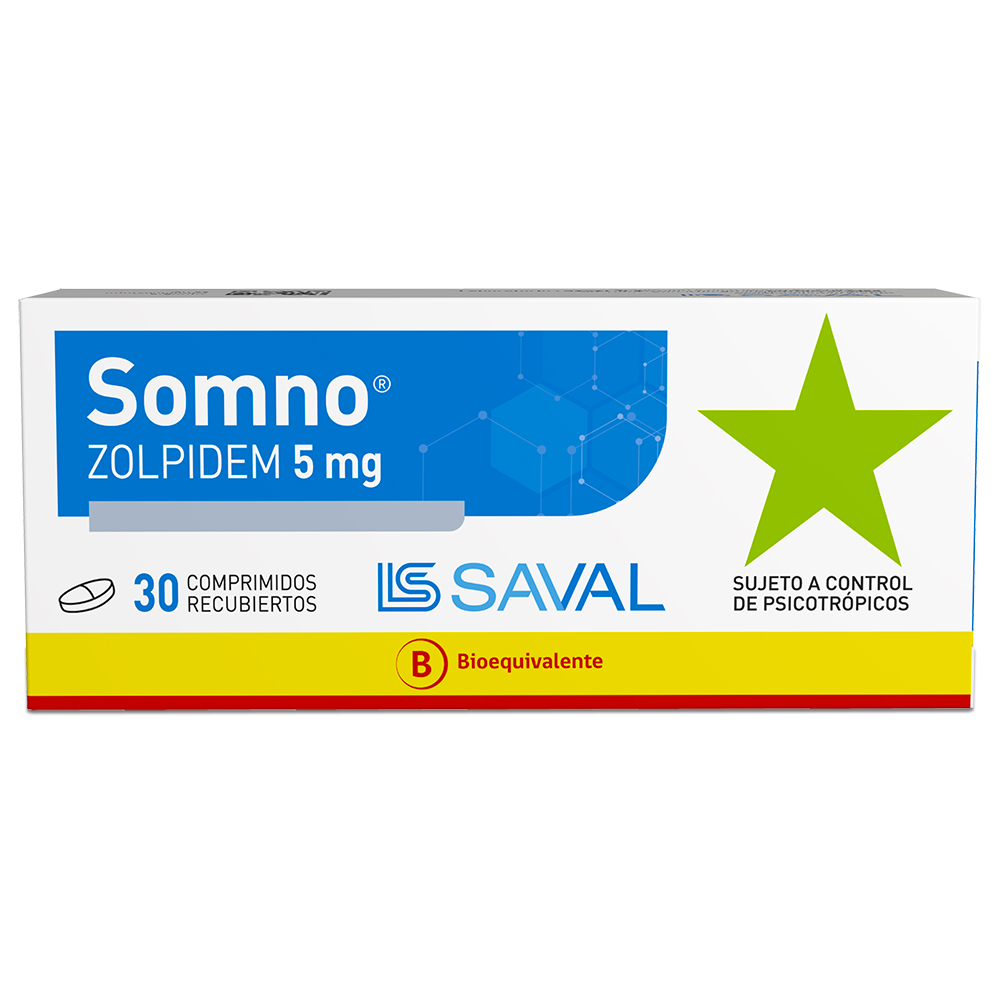 Somno 5 mg x 30 Comprimidos Recubiertos | Farmacias Ahumada
