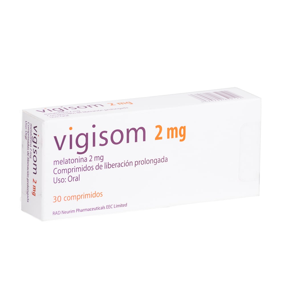 Vigisom 2 mg | Comprimidos de melatonina