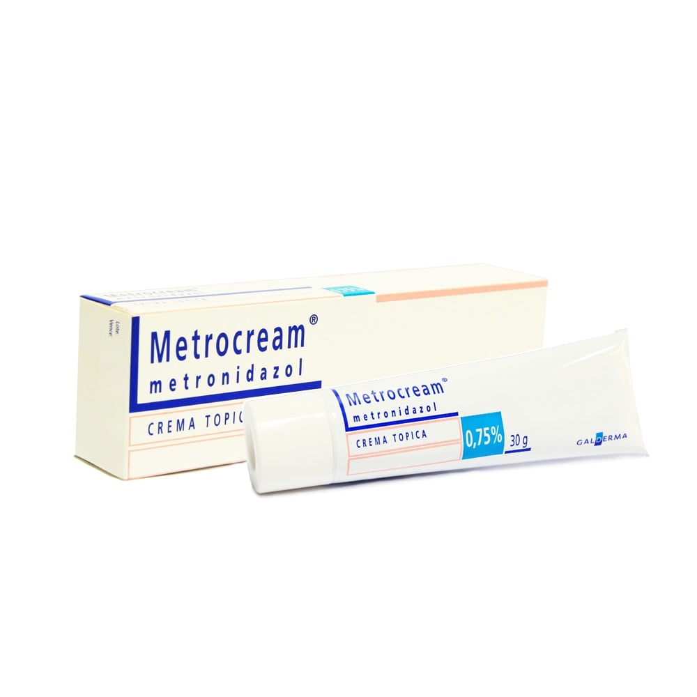Metrocream 0,75 % x 30 g Crema Tópica | Farmacias Ahumada