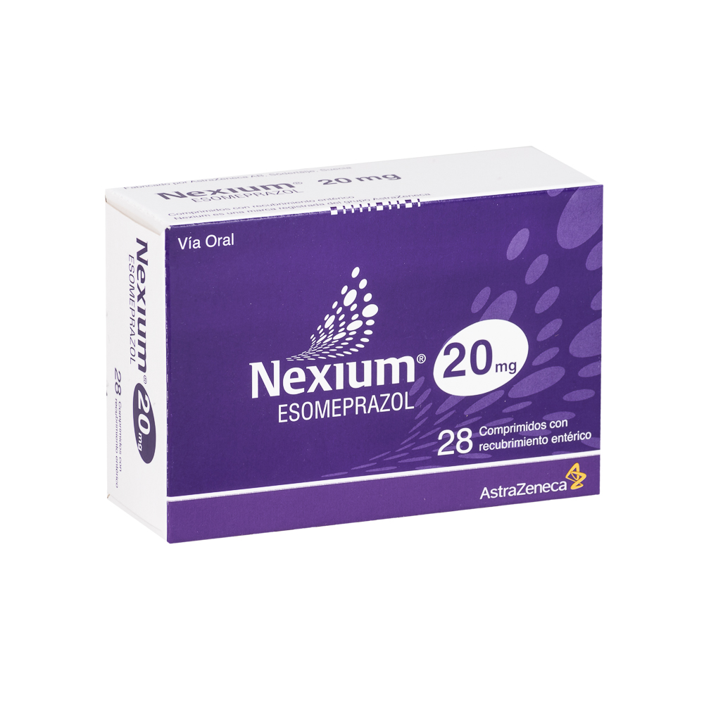 Nexium 20 mg x 28 Comprimidos con Recubrimiento Entérico | Farmacias ...