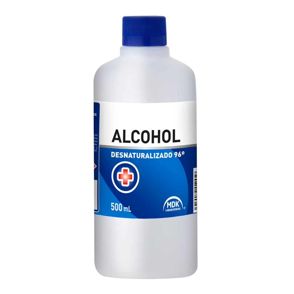 Alcohol 96% Fco. 500ml. | Farmacias Ahumada