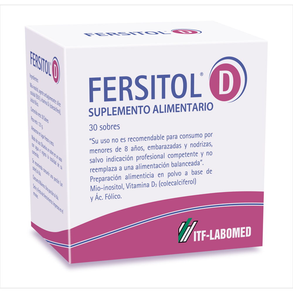 Fersitol D X 30 Sobres | Farmacias Ahumada