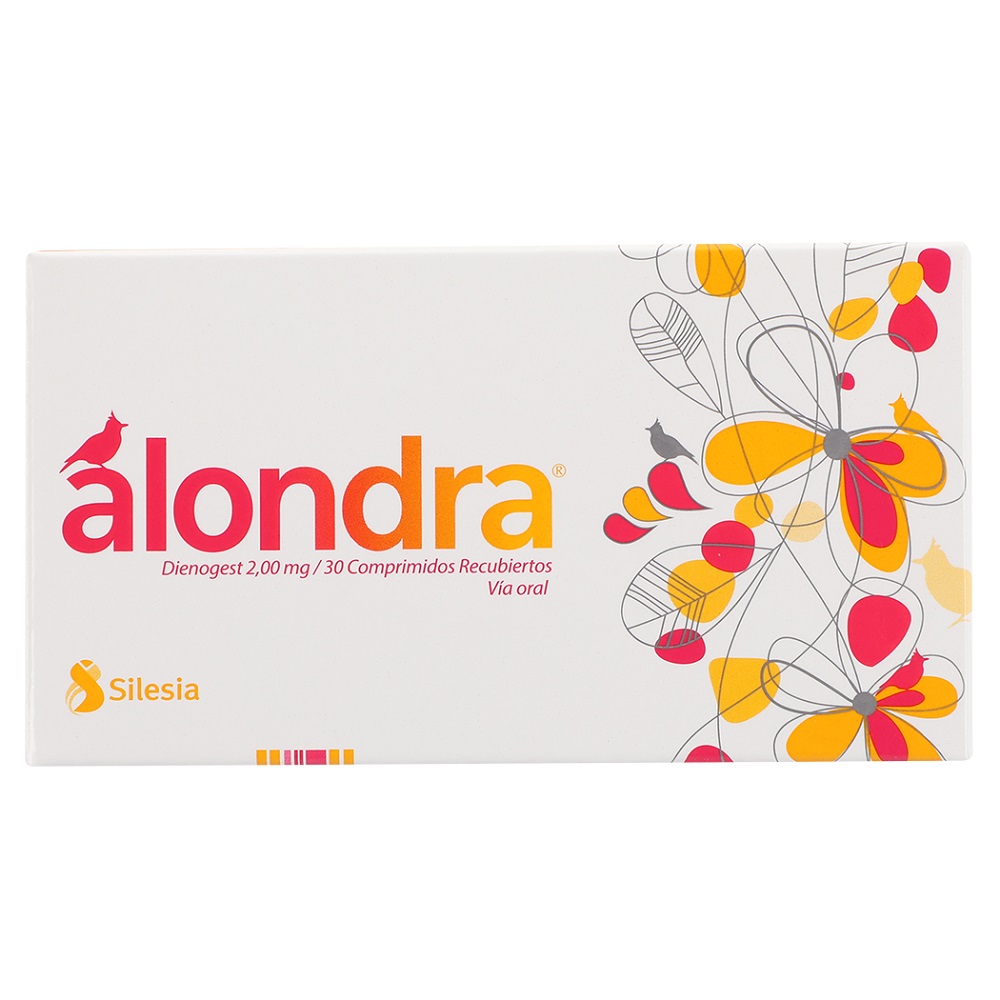 Alondra 2 mg x 30 Comprimidos Recubiertos | Farmacias Ahumada