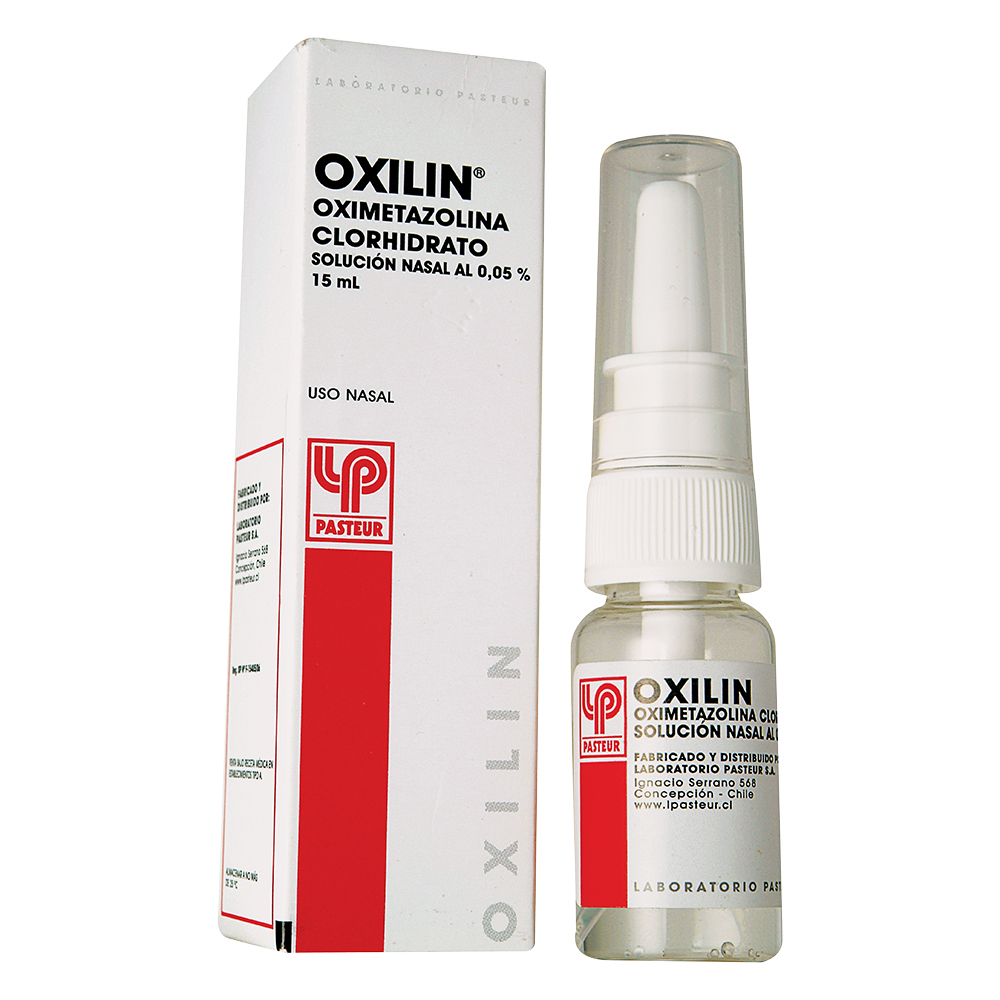 Oxilin 0,05 % x 15 mL Solución Nasal | Farmacias Ahumada
