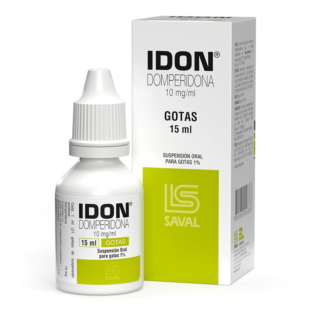 Idon 10 mg/1 mL x 15 mL Suspensión Oral Para Gotas | Farmacias Ahumada
