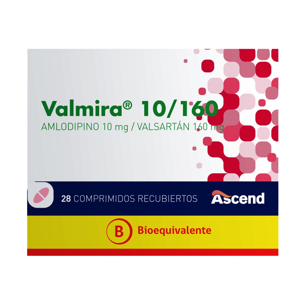 VALMIRA 10/160mg x 28 Comprimidos Recubiertos