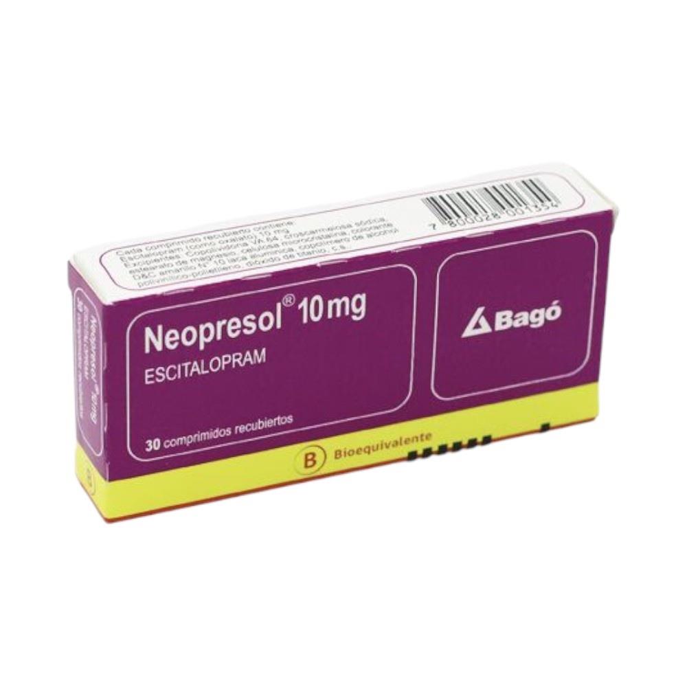 Neopresol 10 mg x 30 Comprimidos Recubiertos | Farmacias Ahumada