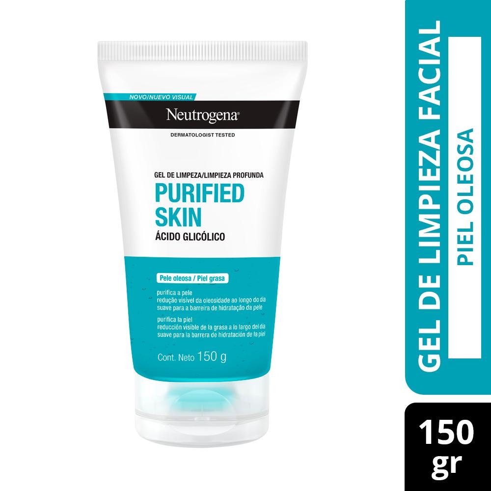 gel de limpieza neutrogena® purified skin® x 150g | Farmacias Ahumada