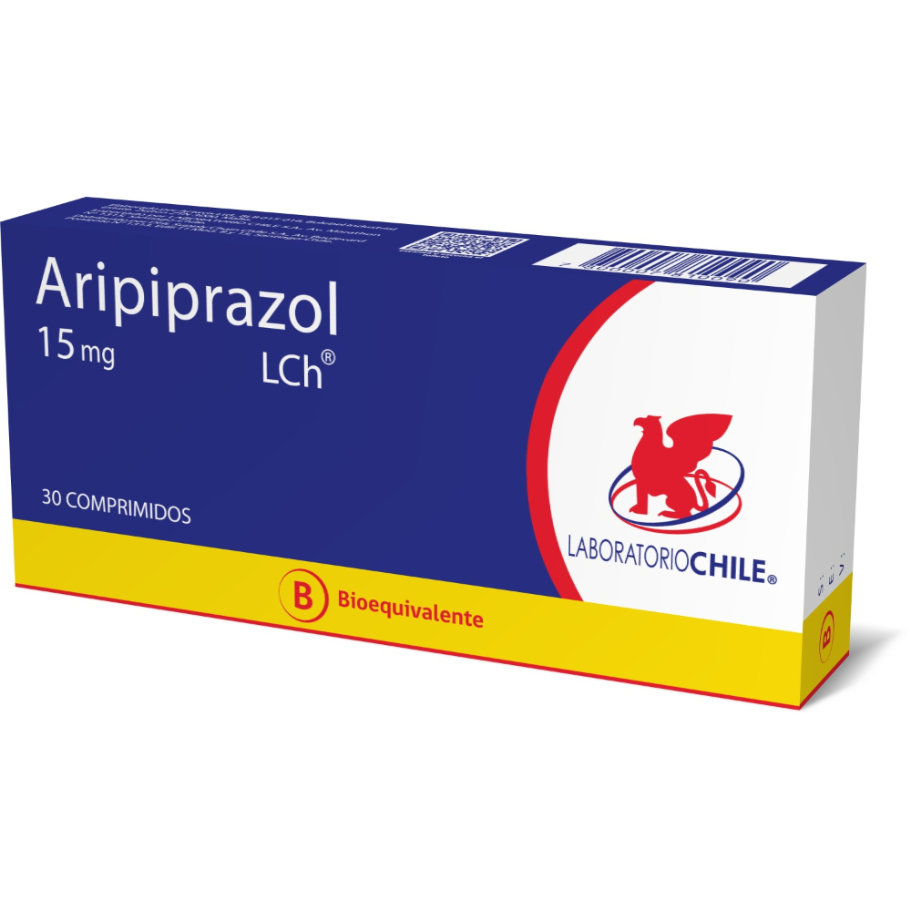 Aripiprazol 15 mg 30 Comprimidos | Farmacias Ahumada