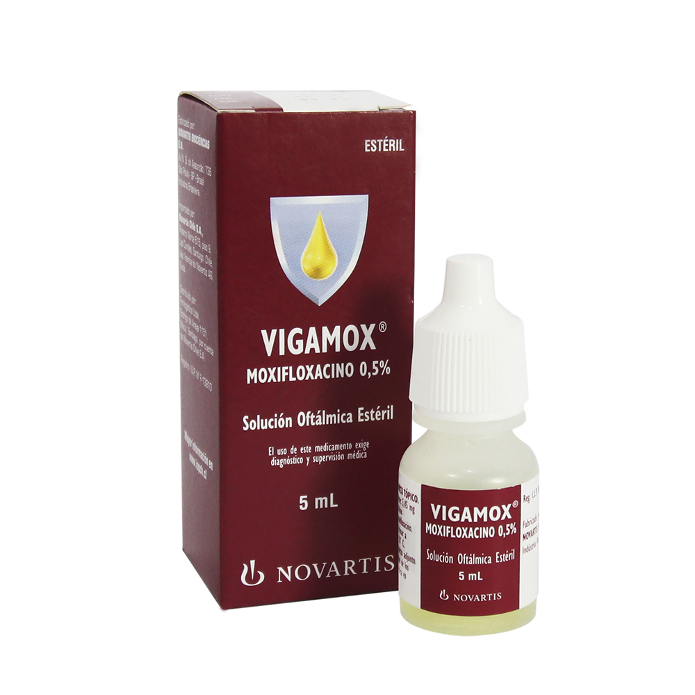 Vigamox 0,5 % x 5 mL Solución Oftálmica | Farmacias Ahumada