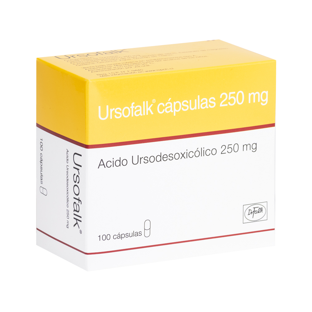 Ursofalk 250 mg x 100 Cápsulas | Farmacias Ahumada