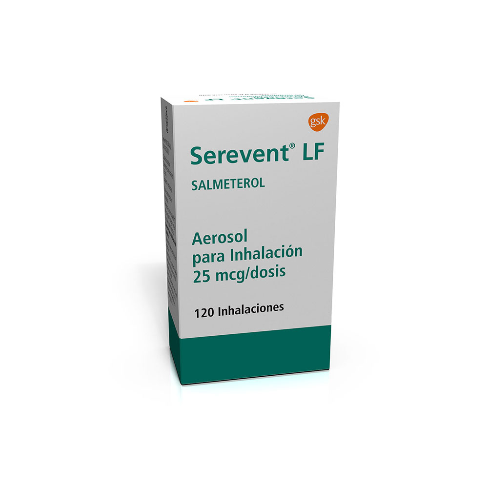 Serevent LF 25 mcg/Dosis x 120 Dosis Aerosol Para Inhalacion ...