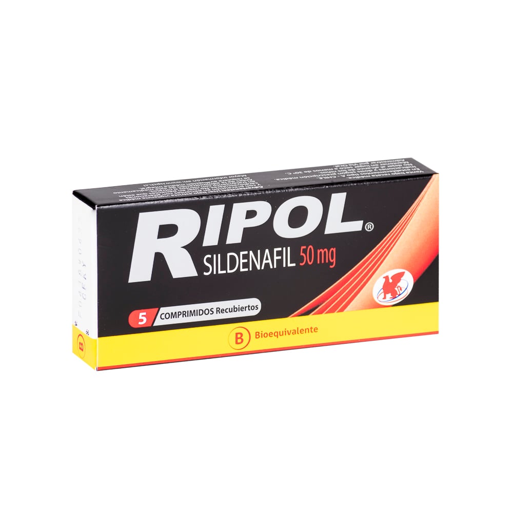 Ripol 50 mg x 5 Comprimidos Recubiertos | Farmacias Ahumada
