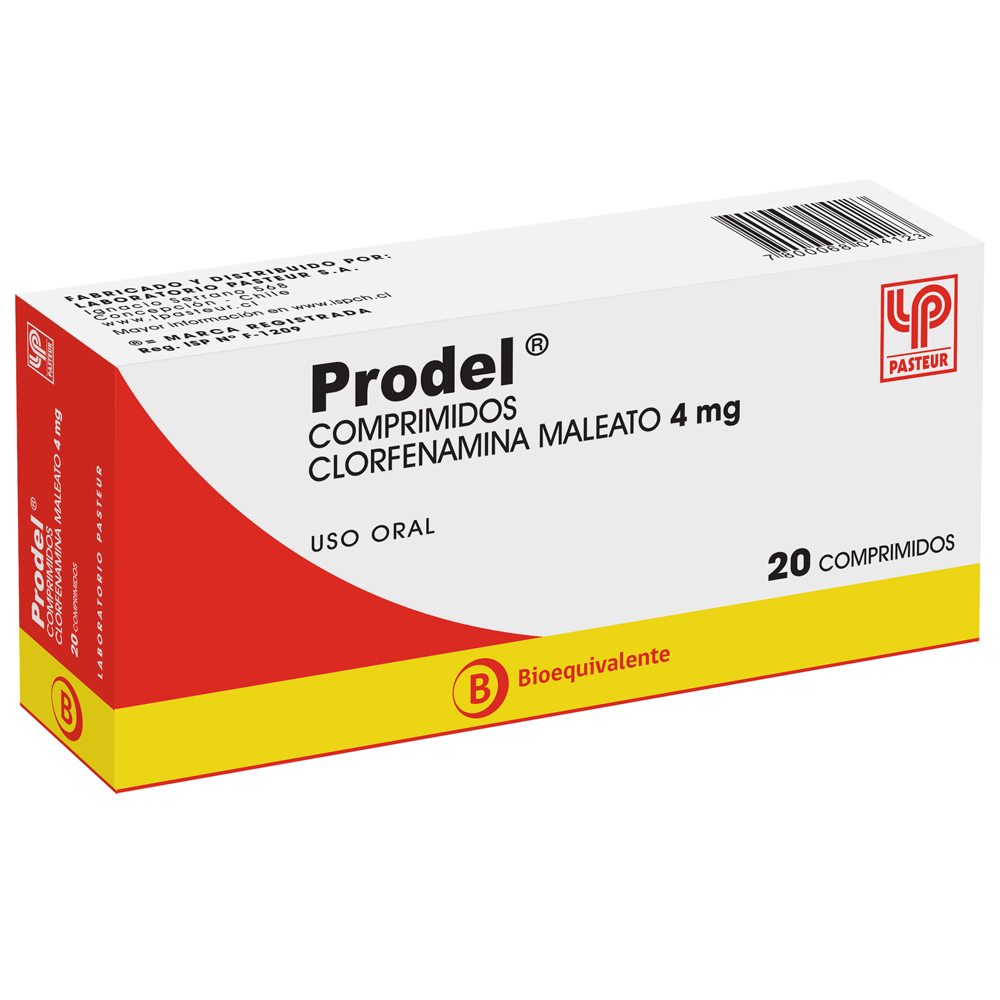 Prodel 4 mg x 20 Comprimidos | Farmacias Ahumada