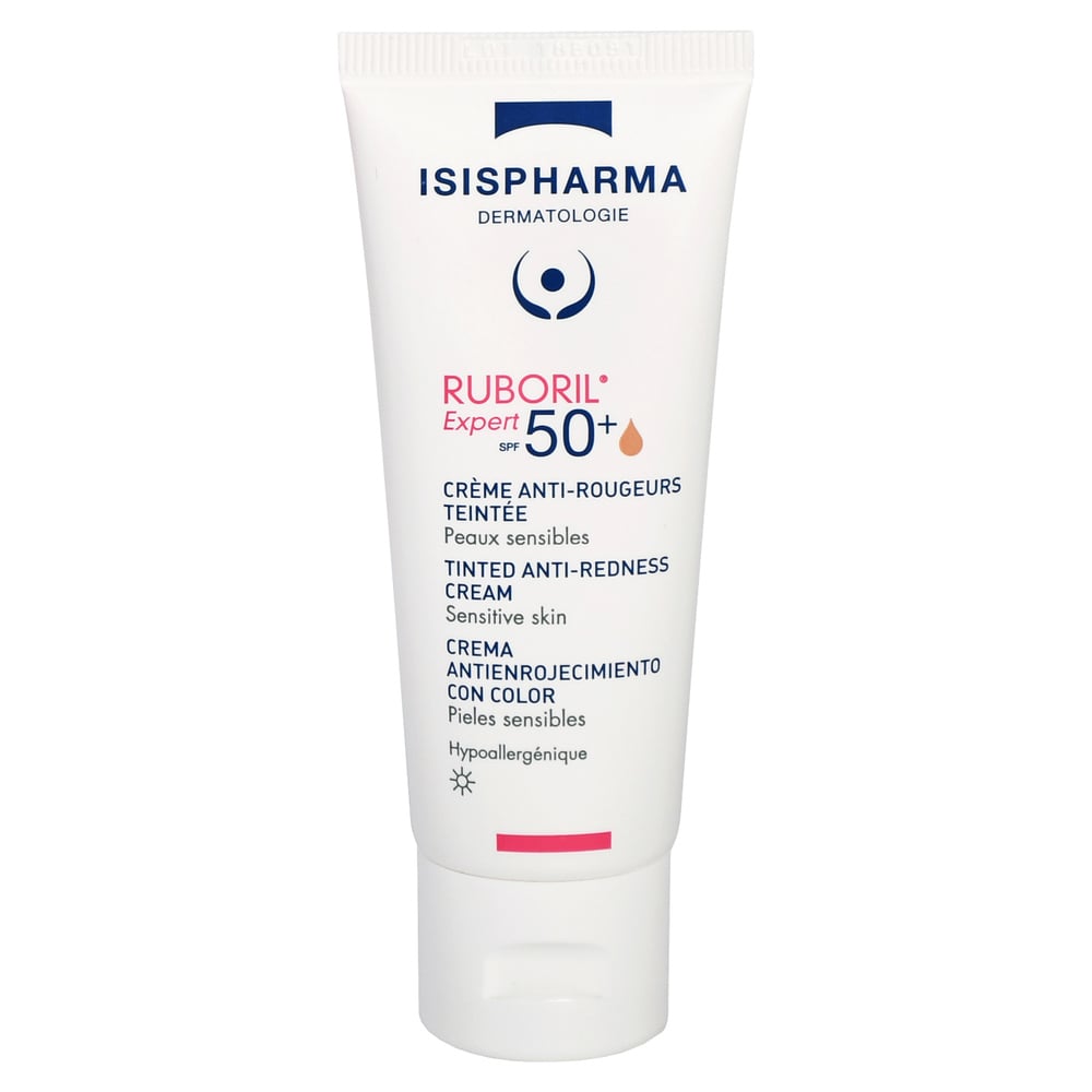 Ruboril Expert SPF50+ | Crema con color antirrojeces 40 mL
