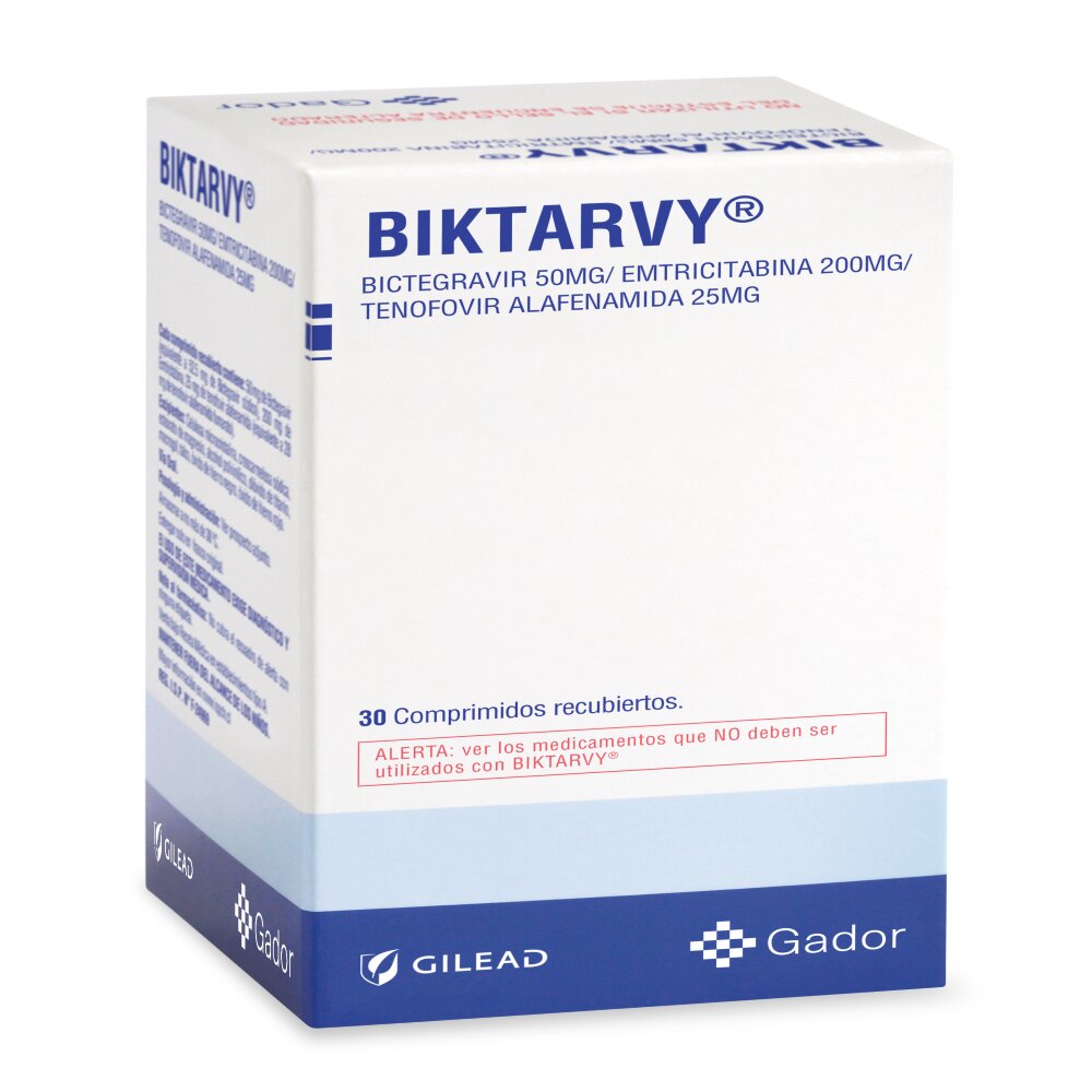Biktarvy Caja 30 Comp. Recubiertos | Farmacias Ahumada