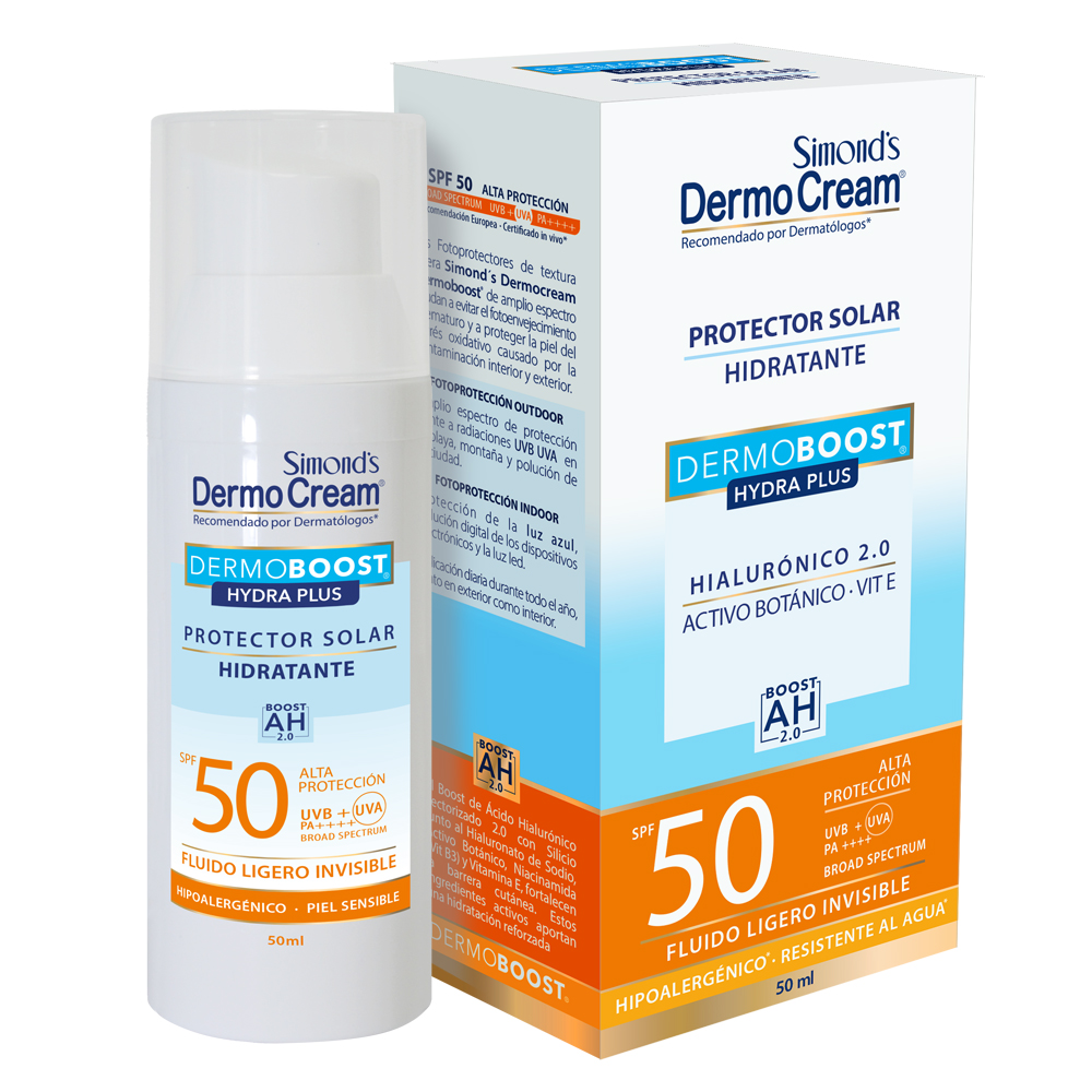 Protector Solar Dermocream 50 Hidra Plus 50Ml | Farmacias Ahumada