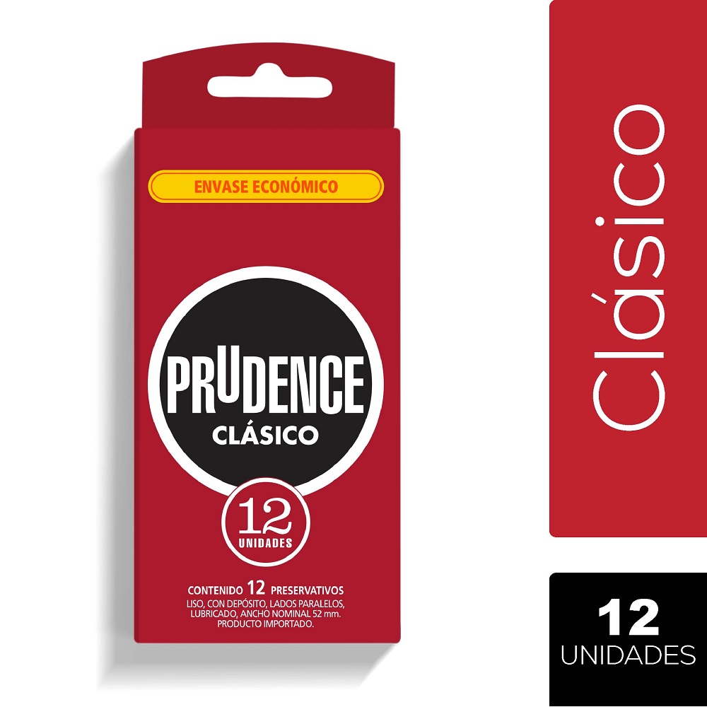 Prudence Clasico x 12 Unidades | Farmacias Ahumada