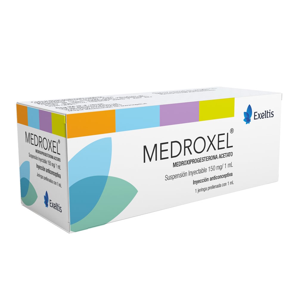 Medroxel 150 mg/1 mL x 1 Jeringa Prellenada | Farmacias Ahumada
