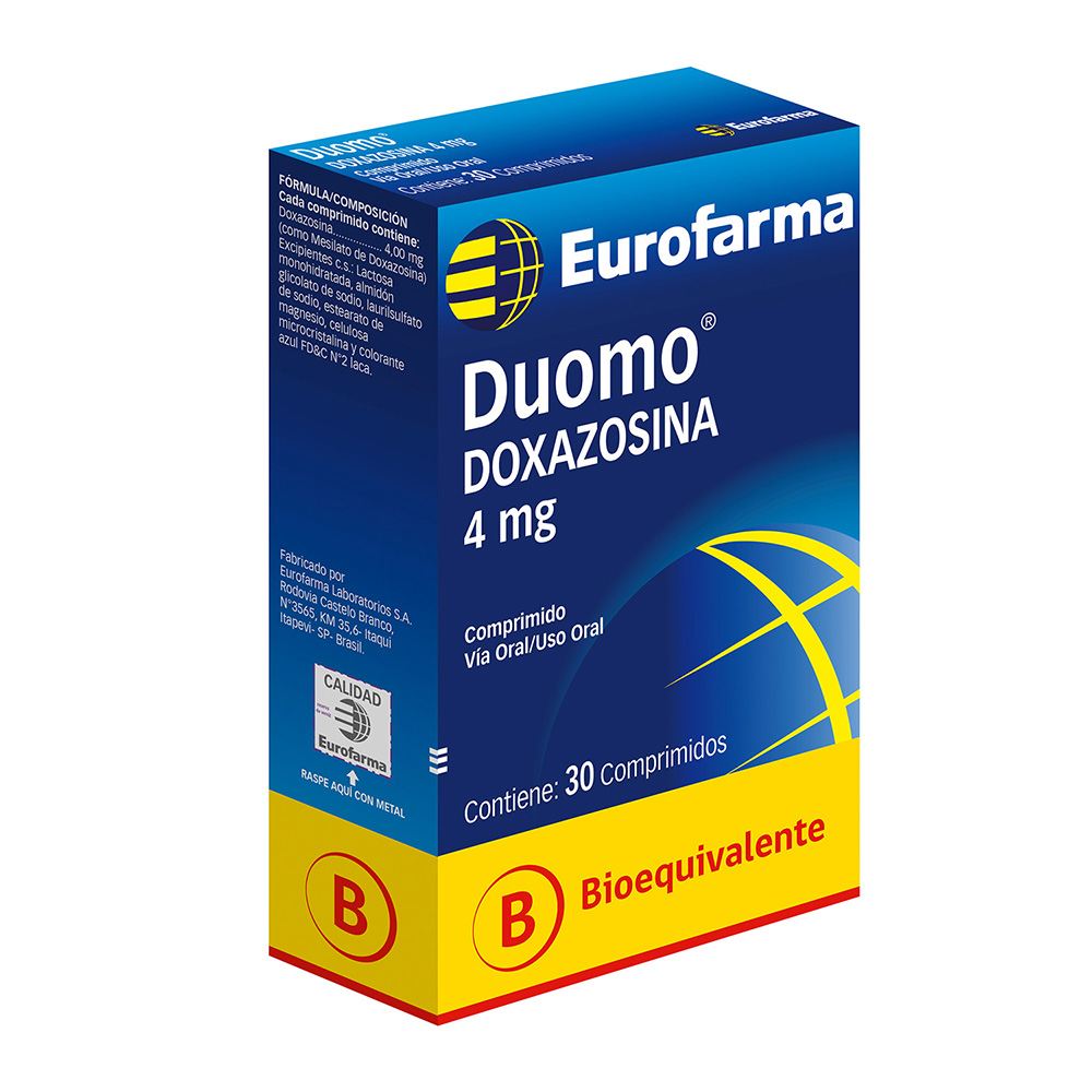 Duomo 4 mg x 30 Comprimidos | Farmacias Ahumada