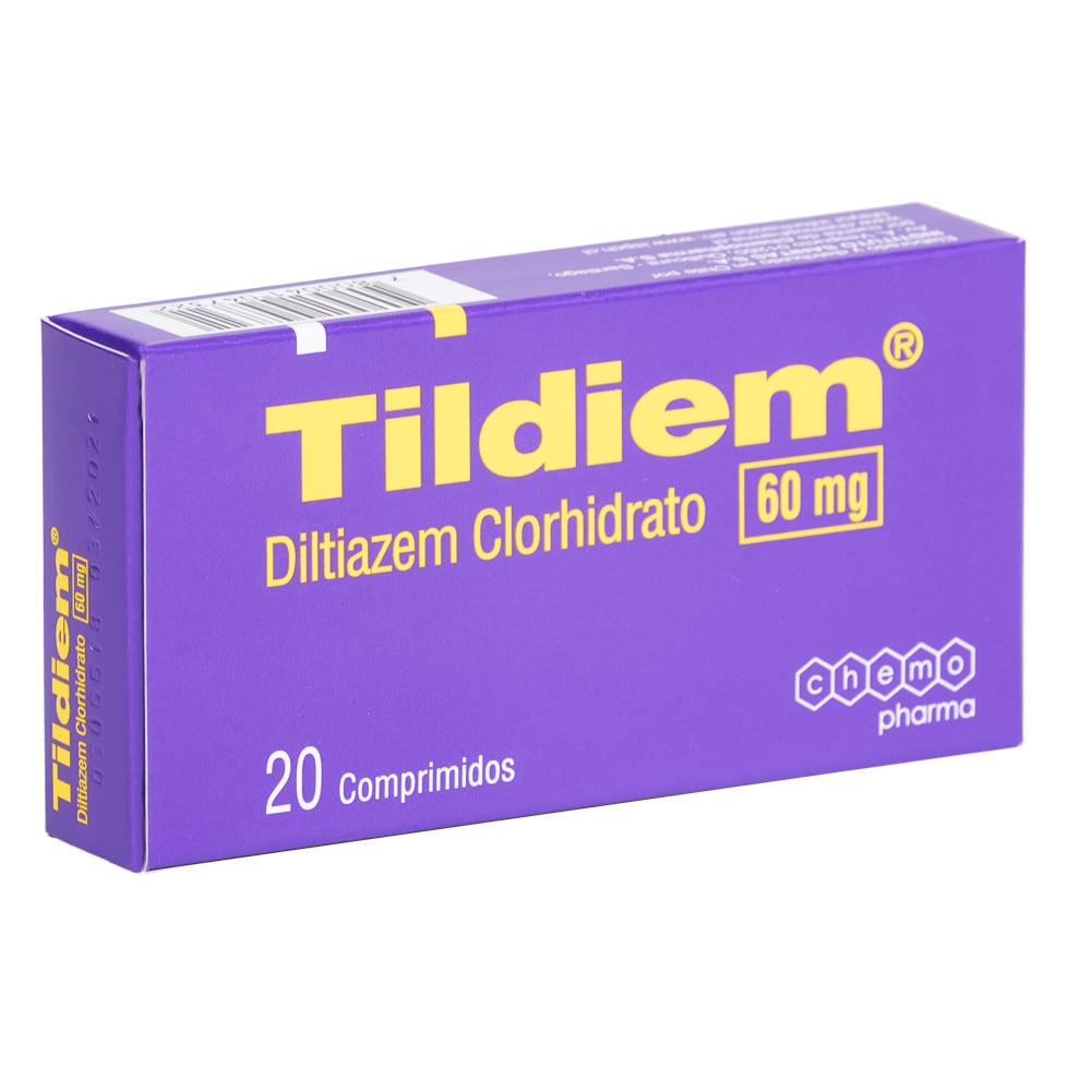 Tildiem 60 mg x 20 Comprimidos | Farmacias Ahumada