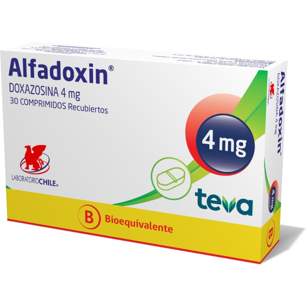 Alfadoxin 4 mg Caja 30 Comp. | Farmacias Ahumada