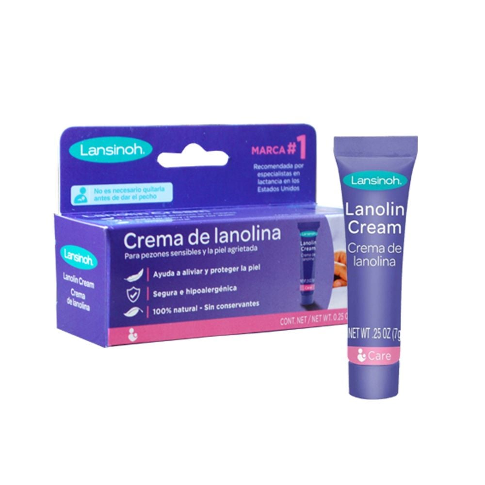 Crema Lansinoh Lanolina 7 g | Farmacias Ahumada