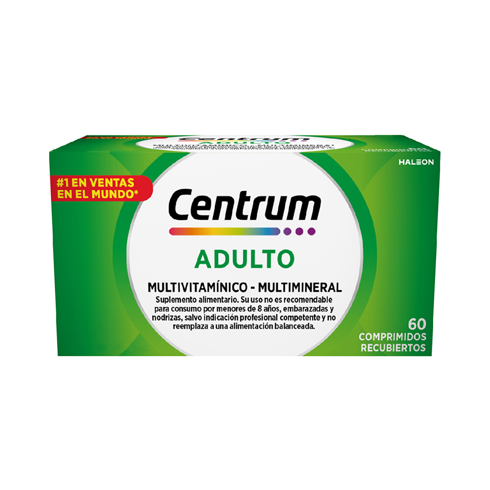 Centrum Formula Global Fco. 60 Comp. Rec | Farmacias Ahumada