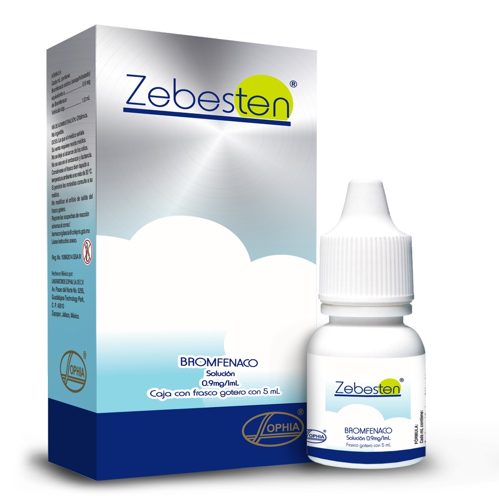 Zebesten 0.09 % x 5 ml Solución Oftálmica | Farmacias Ahumada