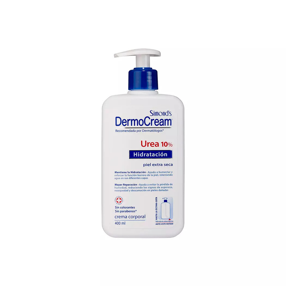 Crema Dermocream Hidrata Urea Al 10% 400ml | Farmacias Ahumada