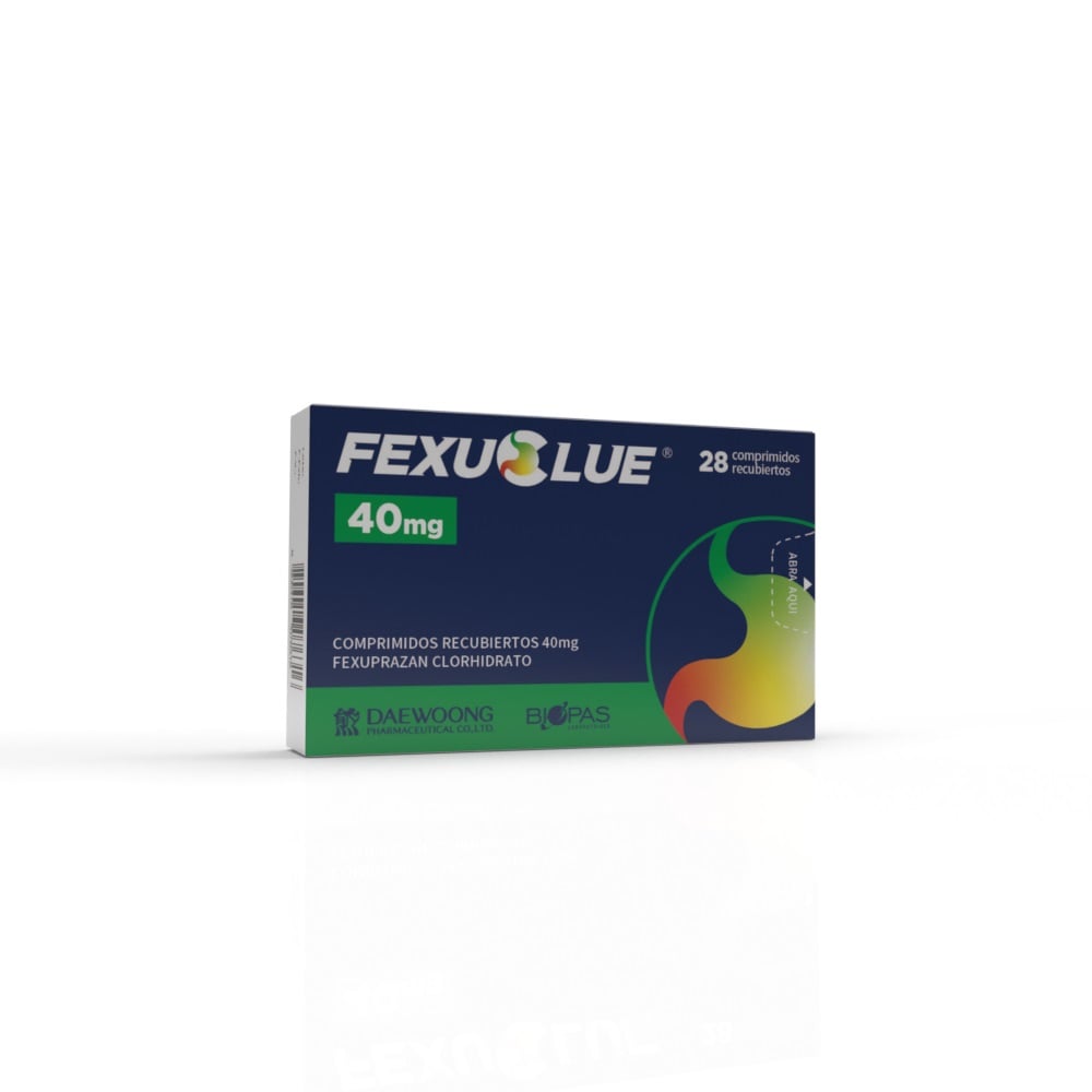 Fexuclue 40 mg x 28 Comprimidos Recubiertos | Farmacias Ahumada