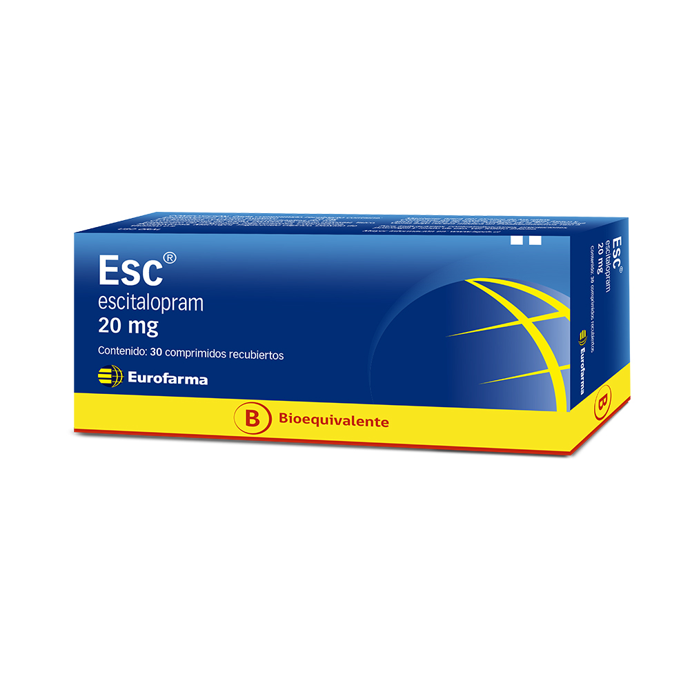 ESC 20 mg x 30 Comprimidos Recubiertos | Farmacias Ahumada