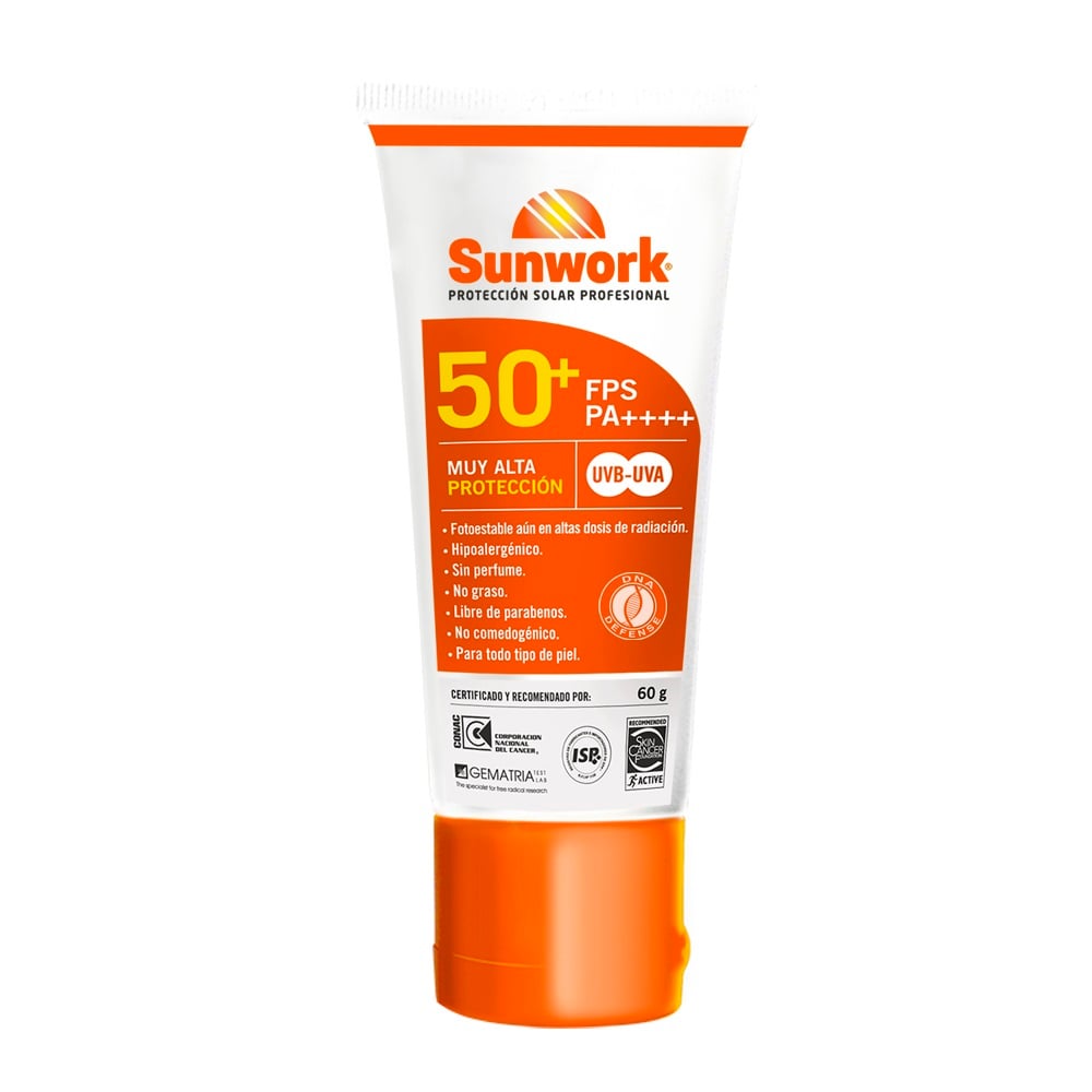 Protector Solar Sunwork FPS 50+ 60g