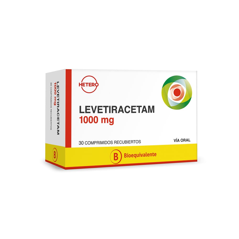Levetiracetam 1000 mg x 30 Comprimidos Recubiertos SEVEN PHARMA CHILE ...