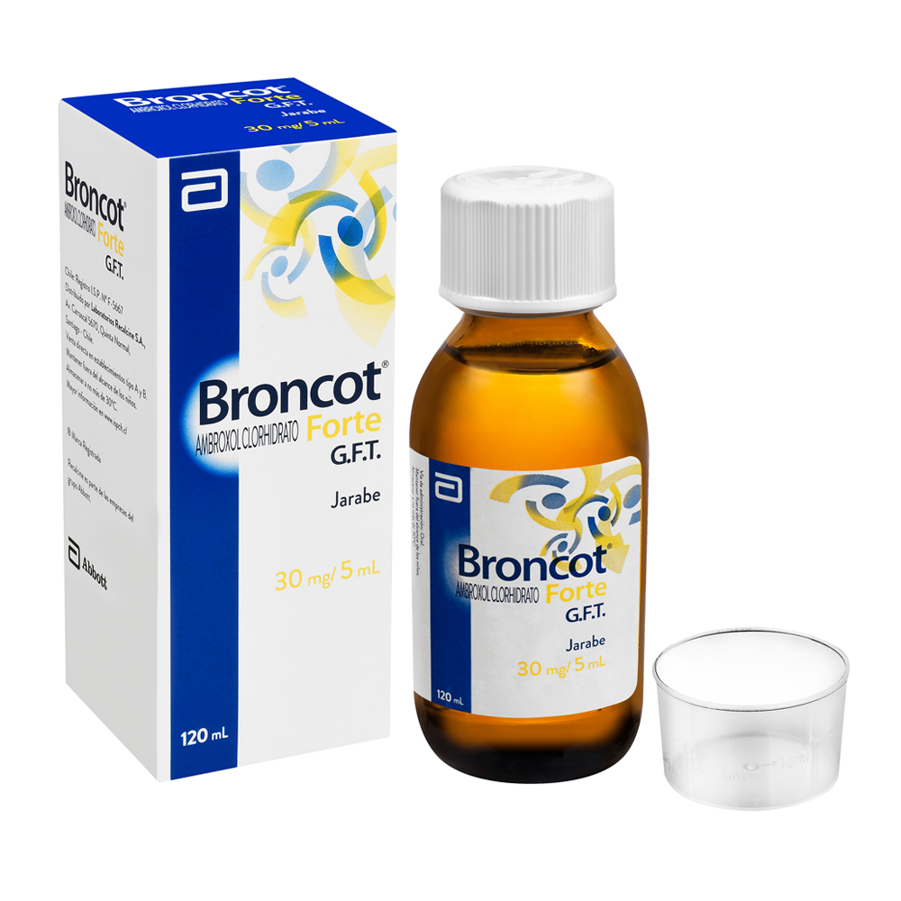 Broncot Fte G.F.T. S/Azu. 30mg/5ml 120ml | Farmacias Ahumada