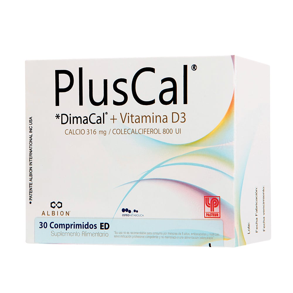 Pluscal x 30 Comprimidos | Farmacias Ahumada