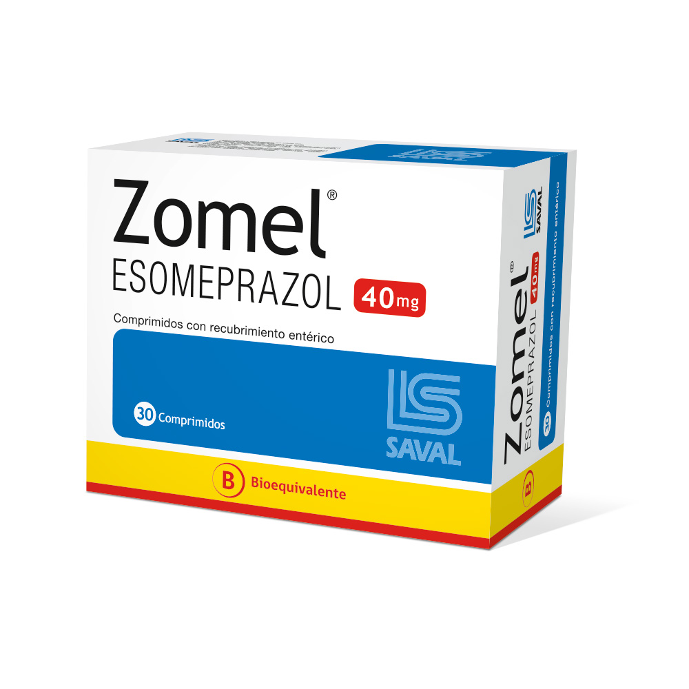 Zomel 40 mg x 30 Comprimidos | Farmacias Ahumada