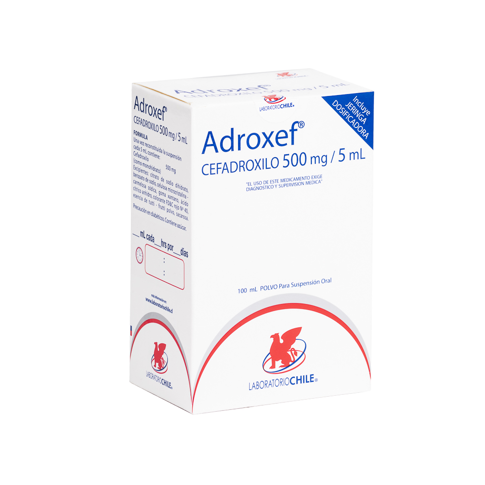 Adroxef 500 mg/5ml Polvo para Suspensión Oral Fco. 100 ml | Farmacias ...