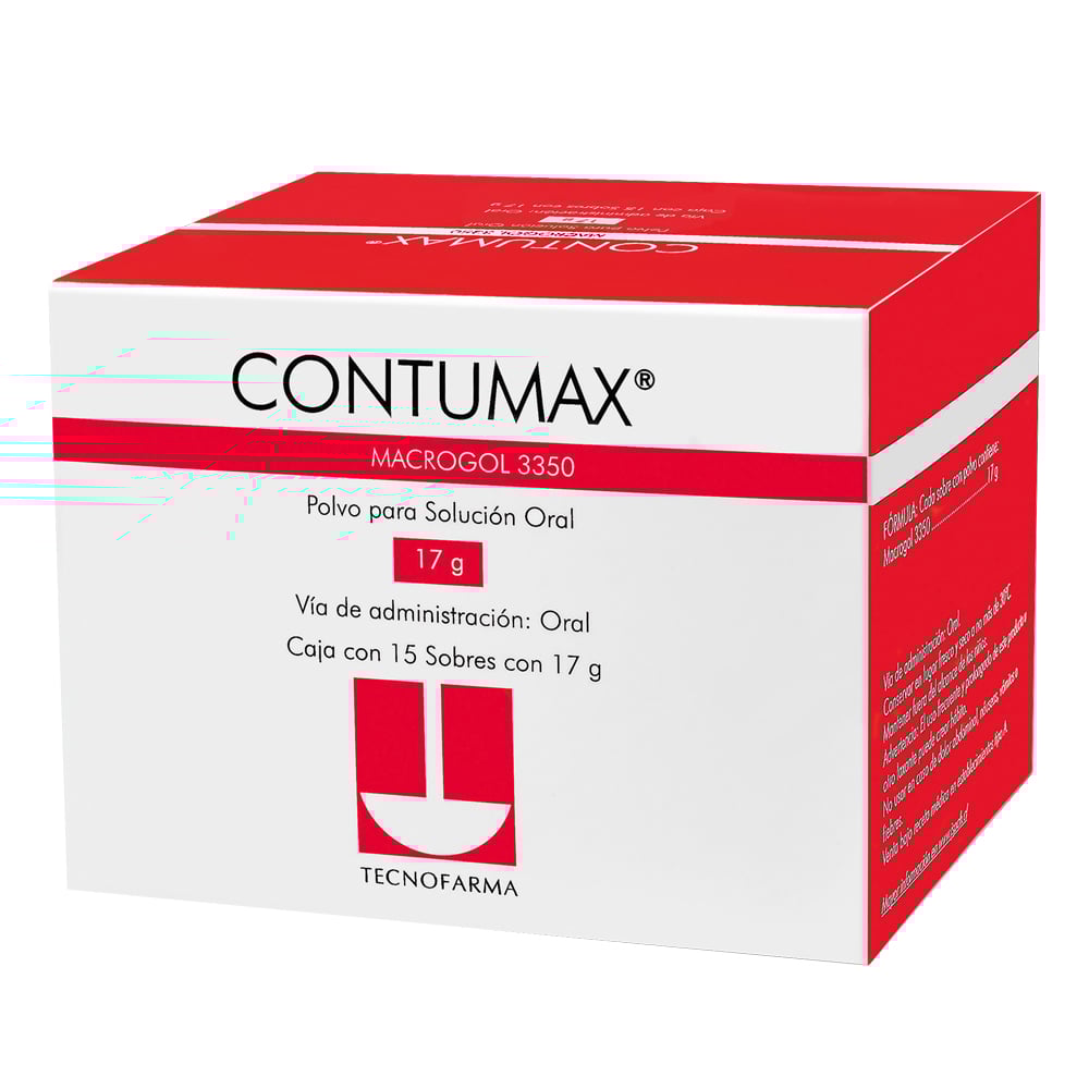 Contumax 17 g x 15 Sobres Polvo Para Solución Oral | Farmacias Ahumada