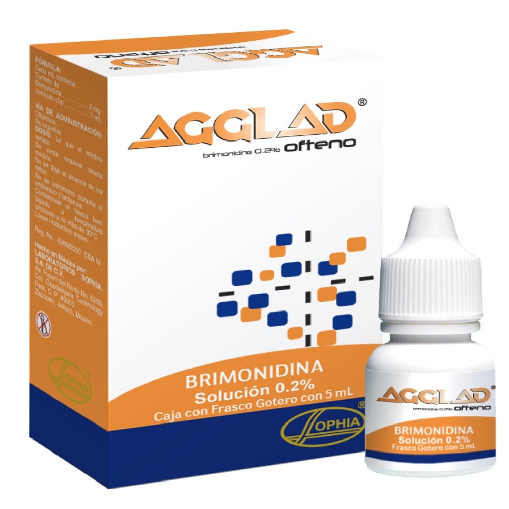 Agglad Ofteno 0.2% Solución Oftálmica Fco. 5ml | Farmacias Ahumada