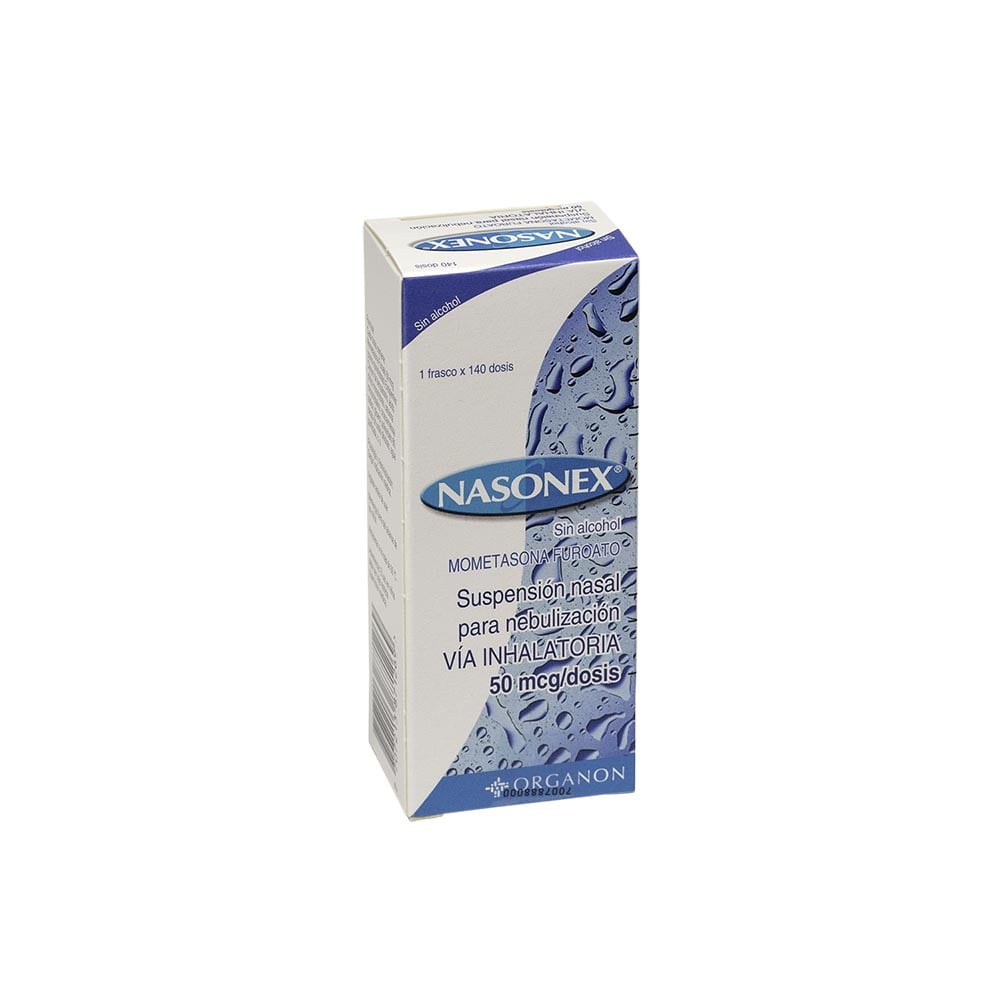 Nasonex 50 mcg/Dosis Suspension Nasal para Nebulizacion x 140 Dosis | Farmacias Ahumada